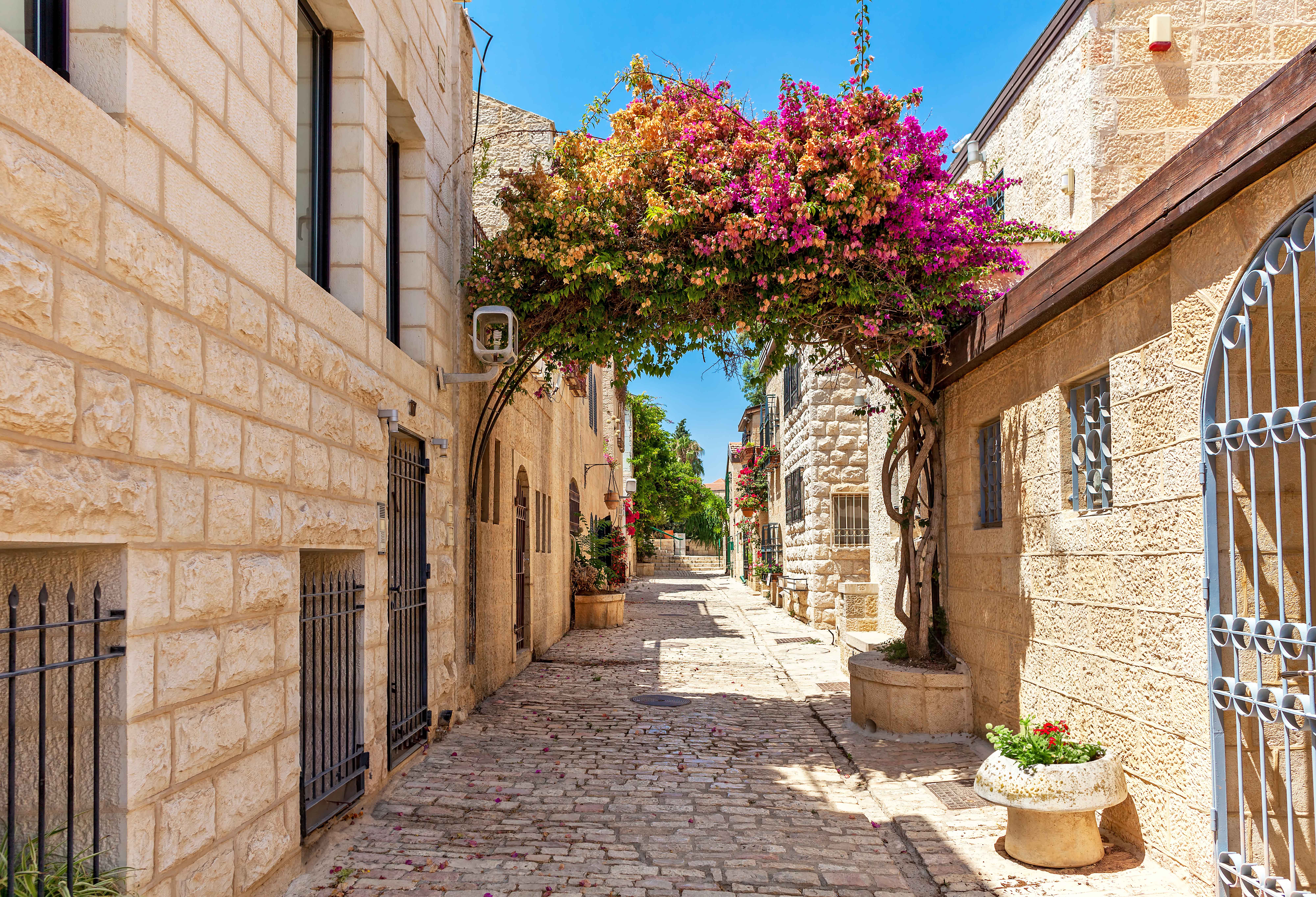 Jerusalem Path 2 – 112 | Sukkah Murals
